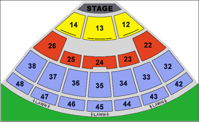 Blossom Music Center Seating Chart | Blossom Music Center